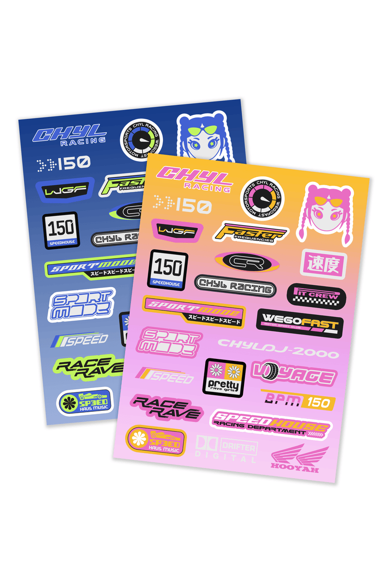CHYL Racing Stickers (2-pack) – CHYL RACING