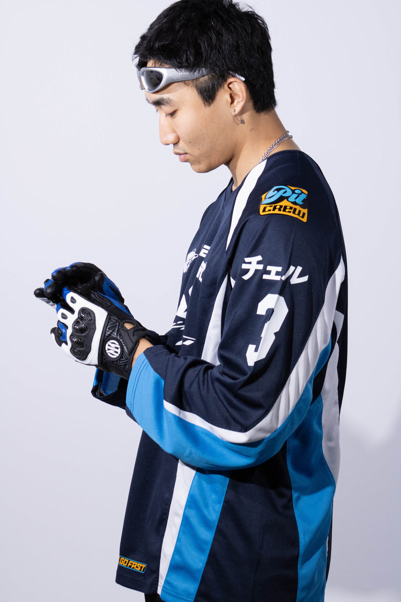 CHYL Racing Jersey - Black/Blue – CHYL RACING